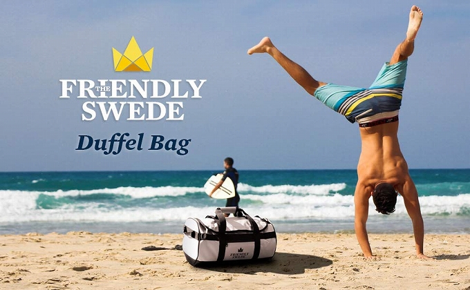 THE FRIENDLY SWEDEのダッフルバッグSANDHAMNをレビューします！｜スノーハック